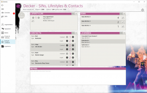 Shadowrun 6 – RPGFramework – A roleplaying toolset
