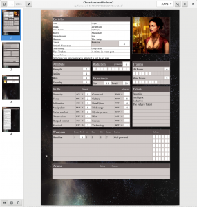 Coriolis – RPGFramework – A roleplaying toolset